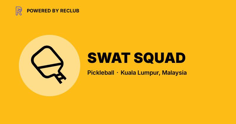 SWAT SQUAD - Reclub