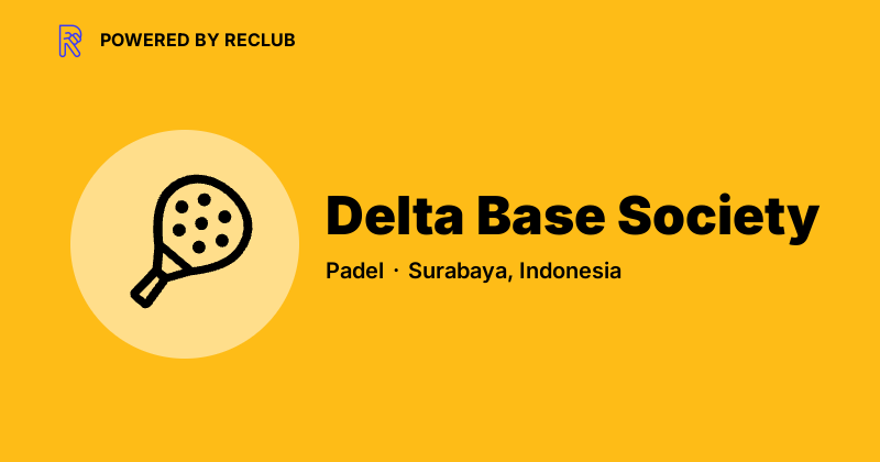 Delta Base Society - Reclub