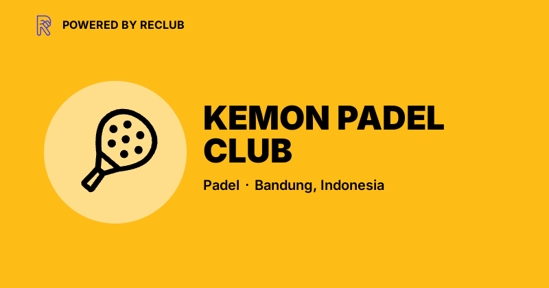 KEMON PADEL CLUB - Reclub