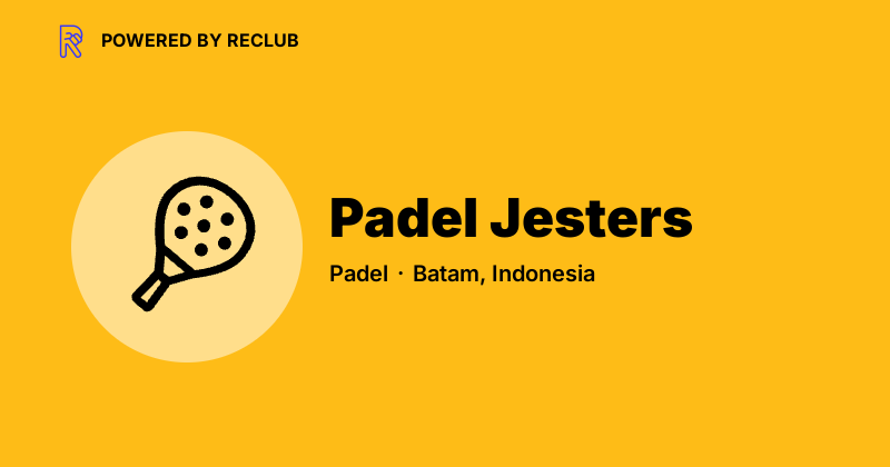 Padel Jesters - Reclub
