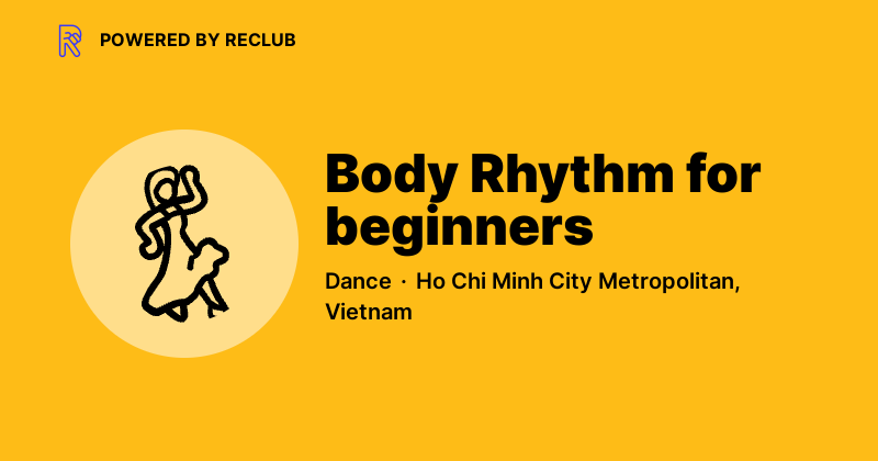 Body Rhythm for beginners