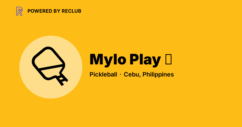 Mylo Play 🥒 - Reclub