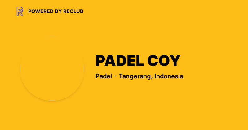 PADEL COY - Reclub